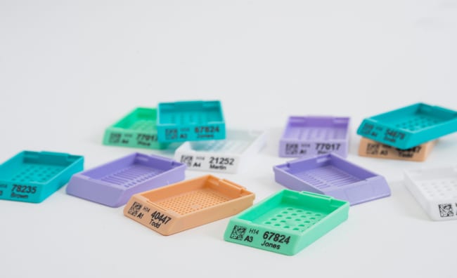 Epredia PrintMate Embedding Cassettes in Tubes, Aqua:Histology and ...