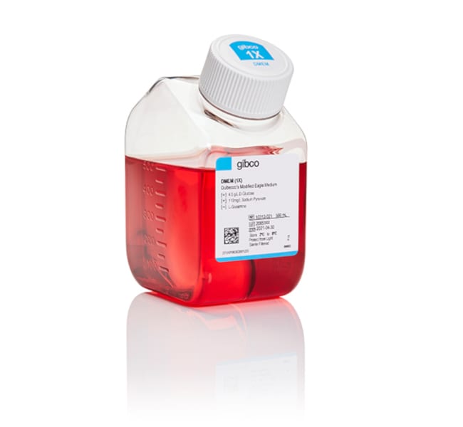 Gibco™ DMEM, high glucose, pyruvate, no glutamine 500mL Gibco™ DMEM ...
