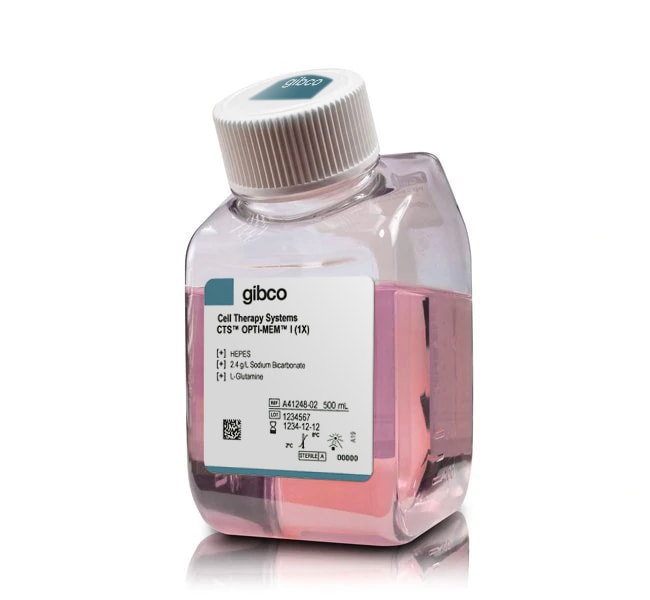 Gibco CTS Opti-MEM I Medium 500 mL | Buy Online | Gibco™ | Fisher ...