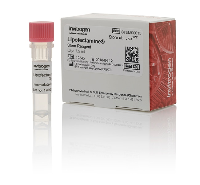 Invitrogen Lipofectamine Stem Transfection Reagent 0.1 mL:Life Sciences ...