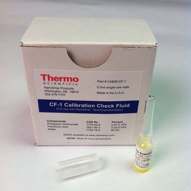 Thermo Scientific NanoDrop Reagents CF-1 Calibration Check Fluid | Buy ...