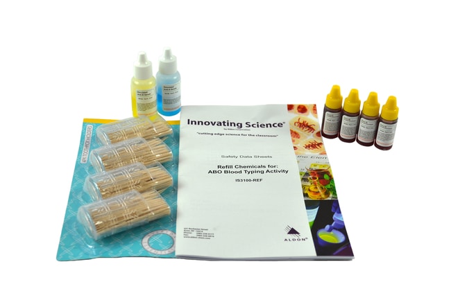 Innovating Science Blood Typing Kits with Simulated Blood Refill; For ...