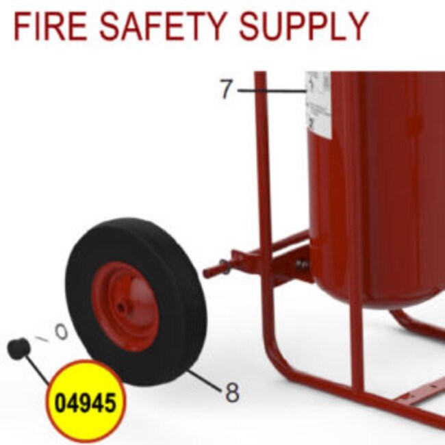 Amerex Fire Extinguisher: Caps Hub cap:Emergency Response Equipment ...