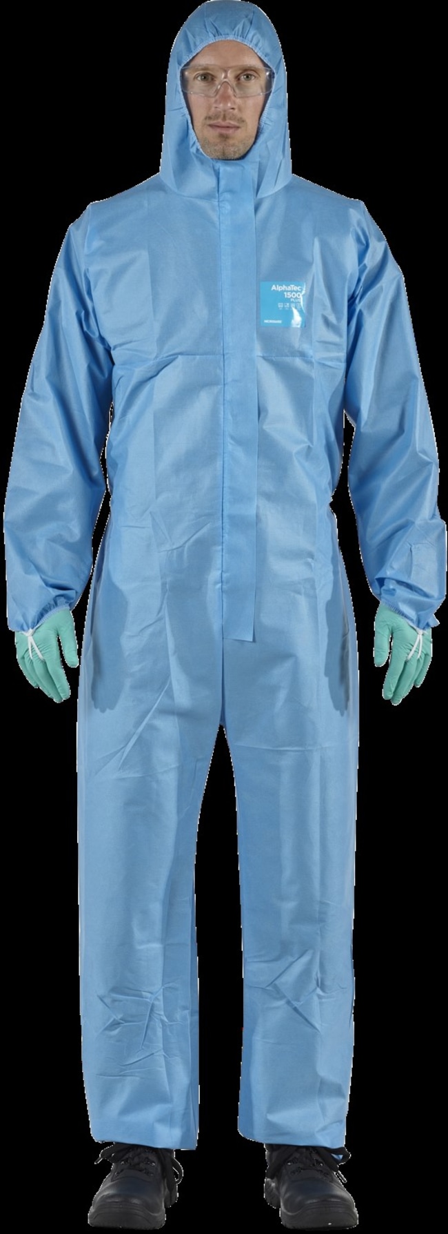 Ansell AlphaTec 1500 PLUS Coverall with Hood Medium | Buy Online ...