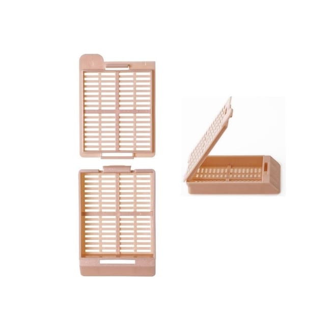 Azer Scientific Taped Tissue Cassette, 45 angle front:Histology and ...