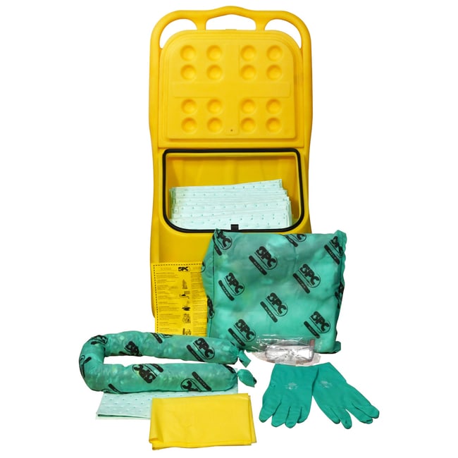 Brady SPC Absorbents Outdoor Mobile Spill Kit, Chemical SKH-75 Alternate | Fisher Scientific