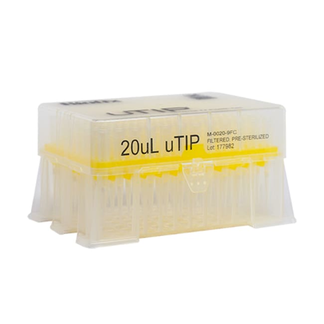 Biotix Pure uTIP Filter Sterile Pipette Tips Pure Clear Racked Filter ...
