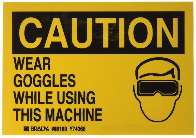 Brady Personal Protection (PPE) Labels - Self-Sticking Polyester ...