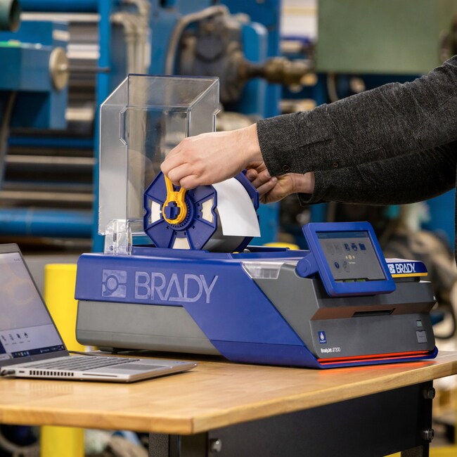 Brady BradyJet J7300 Color Label Printer Blue, Gray | Buy Online ...