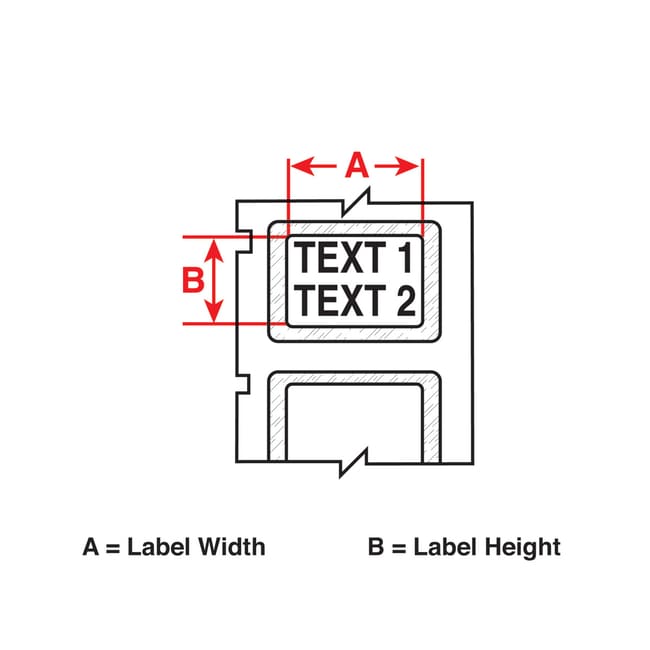Brady BMP 71 TLS 2200 Series Permanent Rubber Adhesive Paper Labels ...