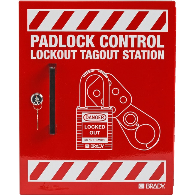 Brady Pole Mount Lockout Board 1/Board:Facility Safety and Maintenance ...