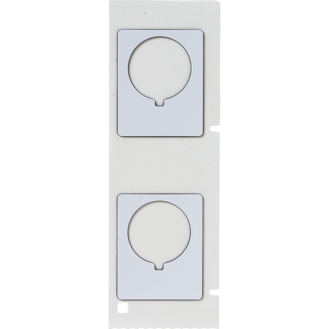 Brady Raised Panel Push Button Labels for M6/M7 Printers 1.5 x 1.2 in ...