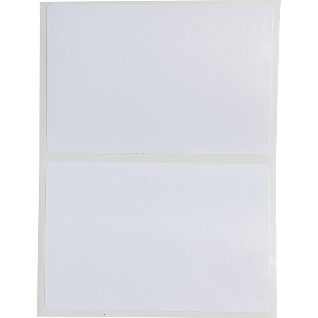 Brady™ Polyester Label Color: White; Dimensions: 76.20W x 25.4mmH ...