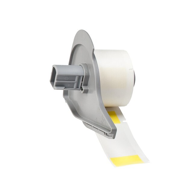 Brady™ Printer Label Color: Yellow/Transparent; Material: Vinyl ...