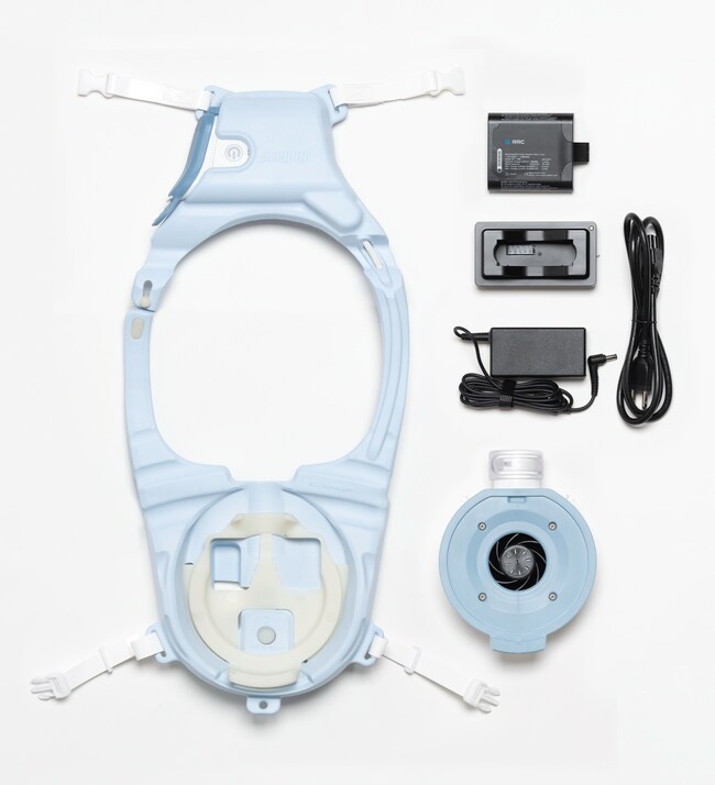 Bullard SALUS HC System Blower Motor, HEPA Filter, Shoulder Carriage ...