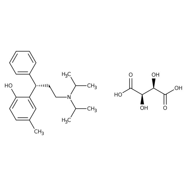 Tolterodine L-tartrate, Tocris Bioscience, Quantity: 10 mg | Fisher ...