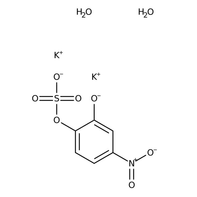 4-Nitrocatechol sulfate dipotassium salt dihydrate, 97%, Thermo ...
