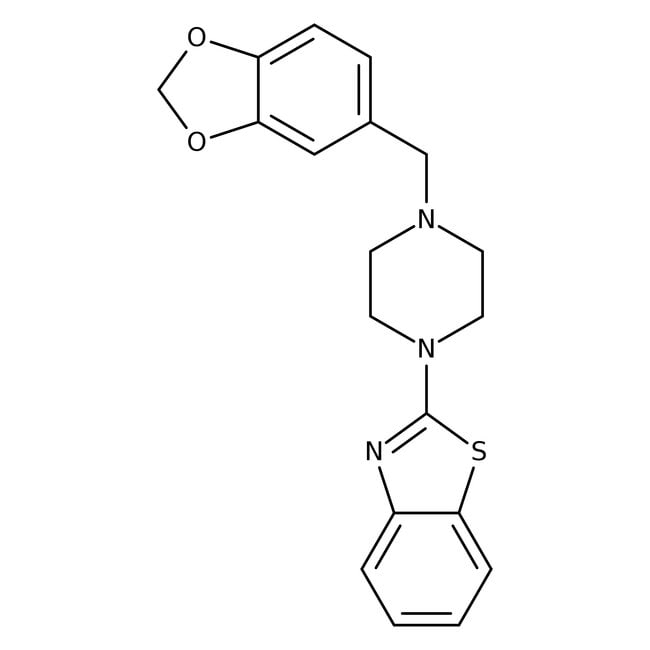 2-[1-(4-Piperonyl)piperazinyl]benzothiazole, Tocris Bioscience | Fisher ...