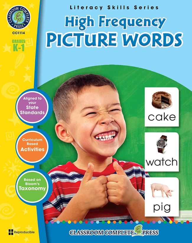 Classroom Complete PressHigh Frequency Words: Lesson Plans Picture ...