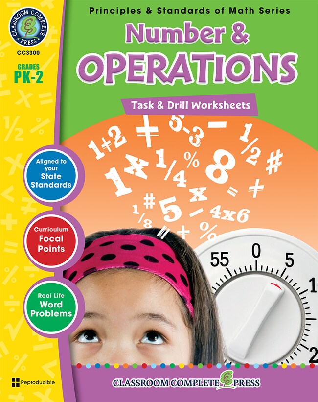 Classroom Complete Press Task & Drill Sheets: Grades PK-2 Number ...