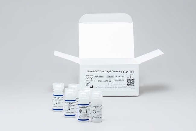 Cliniqa Liquid QC CoV-2 IgG Control 12 Vials | Buy Online | Cliniqa ...
