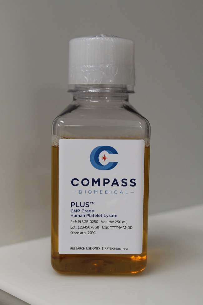 Compass Biomedical™ GMP PLUS™ Human Platelet Lysate | Fisher Scientific