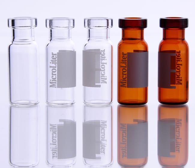 DWK Life Sciences MicroLiter 20mm Crimp Top Headspace Vials, 22mm ...