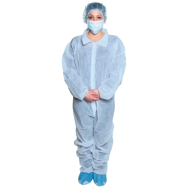 Dukal Coveralls Size: X-Large; Color: Blue:Personal Protective ...