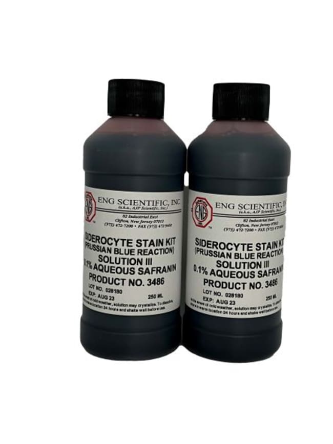 ENG Scientific Siderocyte Stain Kit:Biochemical Reagents:Staining ...