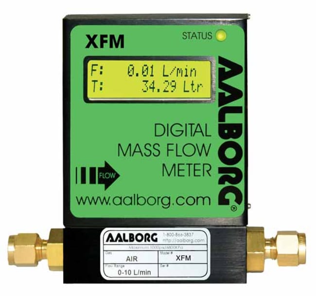 MASS FLOWMETER XFM SS AIR 0-5L/MIN Ver productos | Fisher Scientific