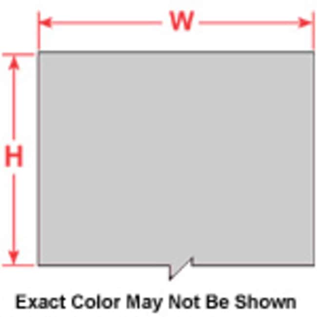 Brady™ 25 mm Small Core Continuous Colored Labels Silver; 40 m x 83 mm ...