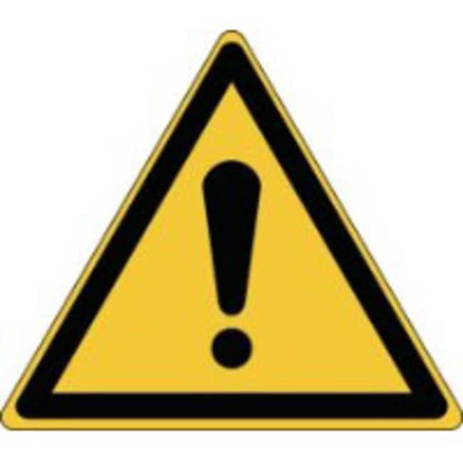 Brady™ ISO 7010 Sign - General warning sign W x H: 200 x 173 mm Safety ...