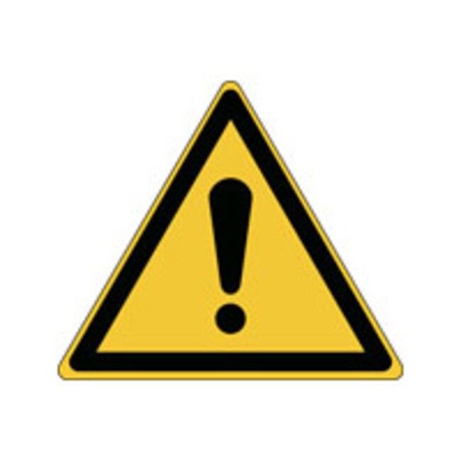Brady™ Aluminum: ISO Safety Sign - General warning sign W x H: 315 x ...