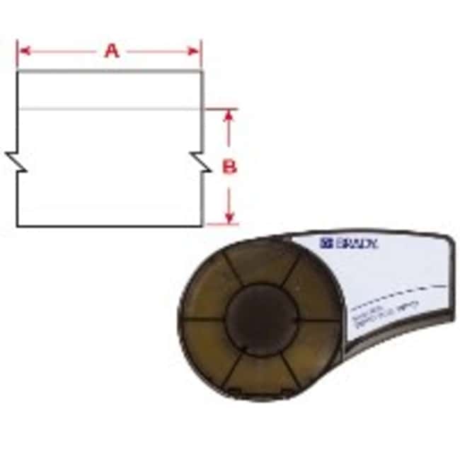 Brady BMP21 cartridge B423 black on white, Quantity: 1 pièce | Fisher ...