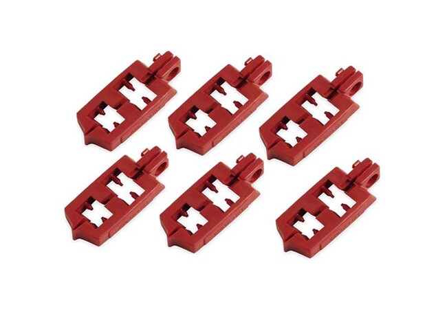 Brady™ Single Pole Circuit Breaker Lockout Height: 15.2mm Lockout ...