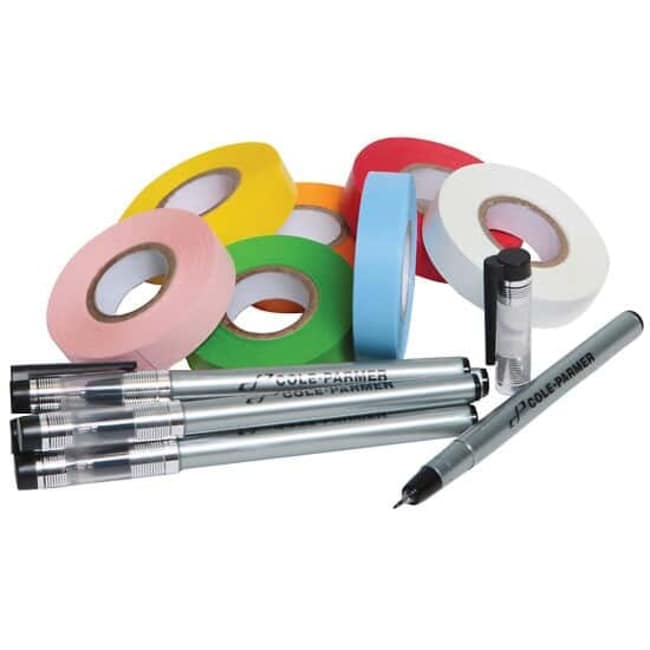 Cole Parmer Laboratory Sample Labeling Kit including 24 rollsof ...