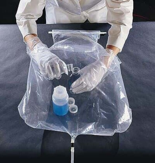 Cole Parmer Glove Bag 108D X-37-27HG Inflatable Glove Chamber, 33 1/2 ...