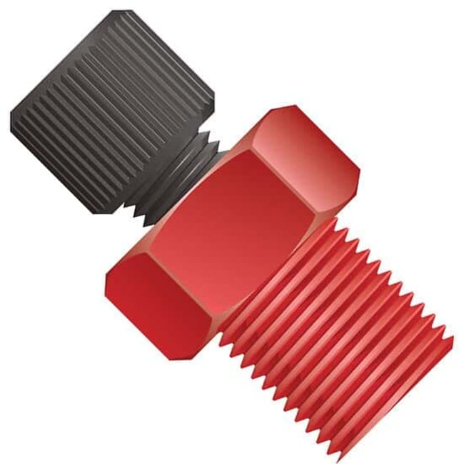 Upchurch Scientific Adapters threaded 1/8inch npt (male) PEEK(TM) to1 ...