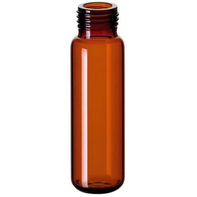 Kinesis X1000 Screw top vial round bottom for magneticscrew caps amber ...
