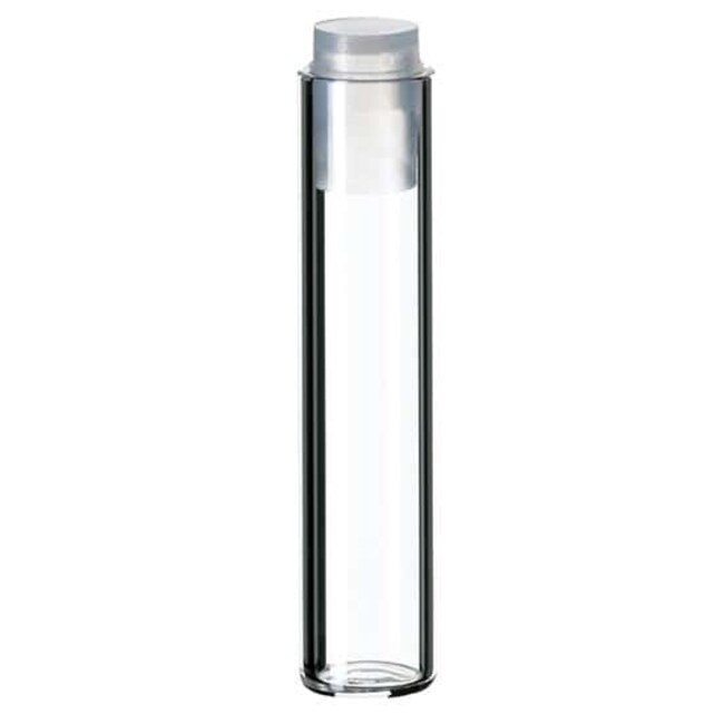 X1000 Shell vial flat bottom 6.5mm PE plug clear | Fisher Scientific