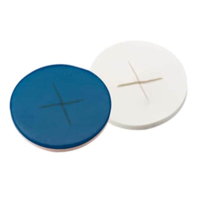 X1000 Septa 55' shore A cross-slitted white silico Ver productos ...