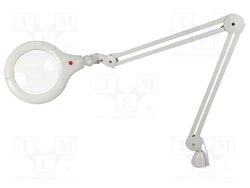 LED ULTRASLIM MAGNIFYING LAMP XR, WHITE | Fisher Scientific