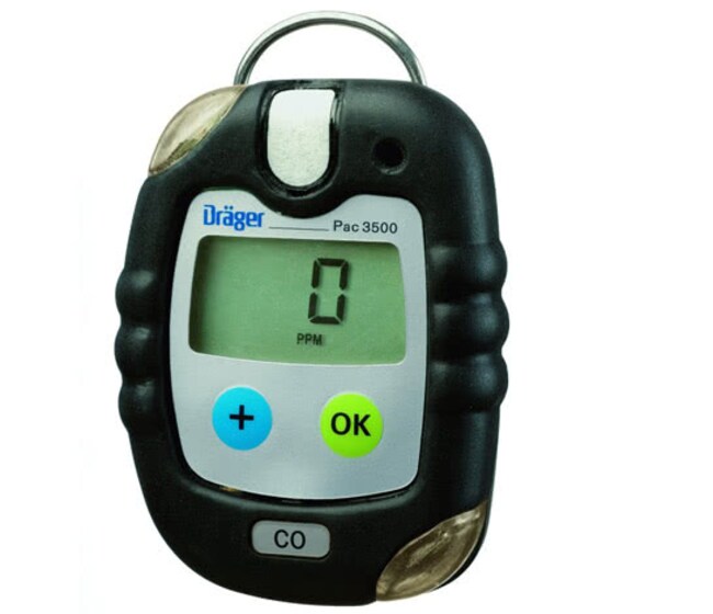 Draeger Safety PAC 5500 Oxygen Personal Gas Monitor Model: PAC 5500 ...