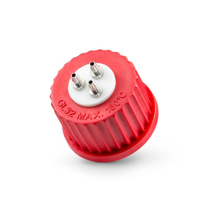 Duran™ GL 32 Multiport Connector Caps 3 ports Products | Fisher Scientific