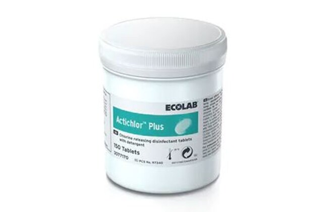 Ecolab™ Acti - Chlor Plus Tablet 1.7 g | Fisher Scientific