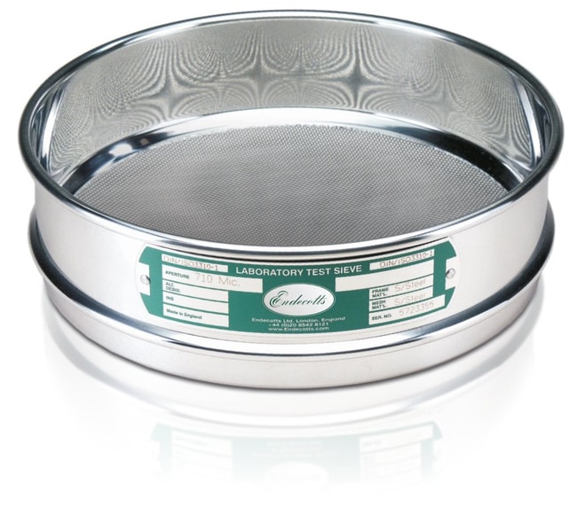 Endecotts™ Woven Wire Mesh Sieve 450 mm, Aperture: 1 mm Products ...
