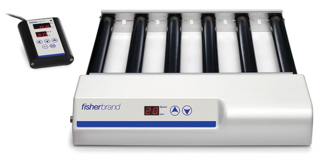 Fisherbrand™ Bottle and tube roller, variable speed 5 to 80rpm, digital ...