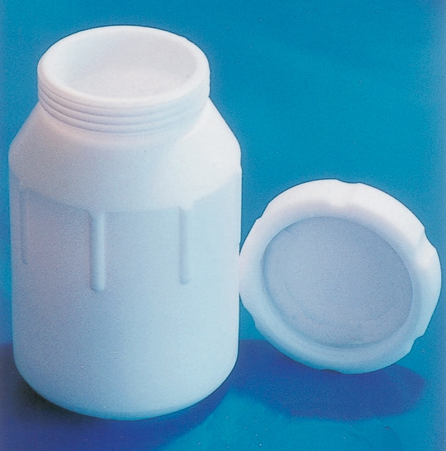 Fisherbrand™ PTFE Bottle ml: 5000; Height: 335mm; OD: 170mm Round ...