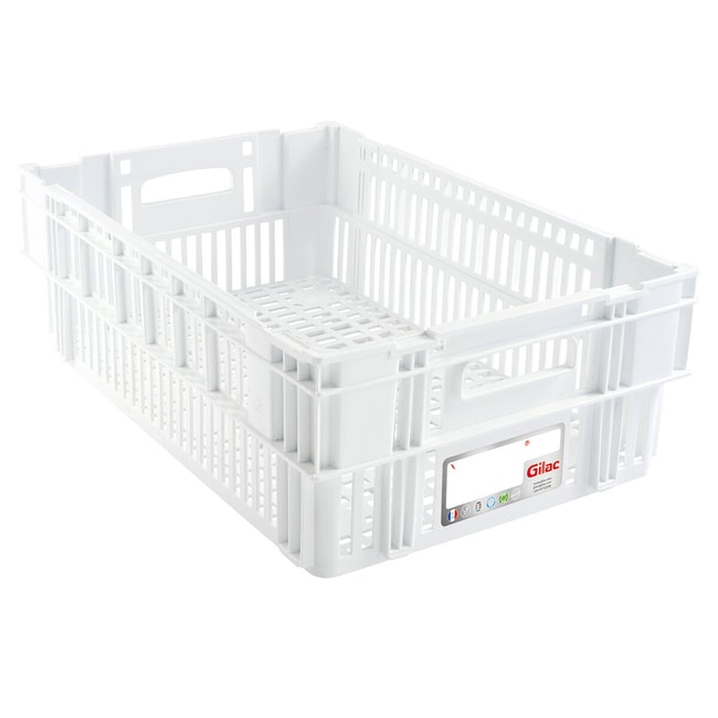 Gilac HACCP Nesting Stacking Perforated Crate:Boxes:Storage Boxes ...