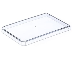 Greiner Bio-One Lid for 96-well Plate, Polystyrene, High Profile (9 mm ...